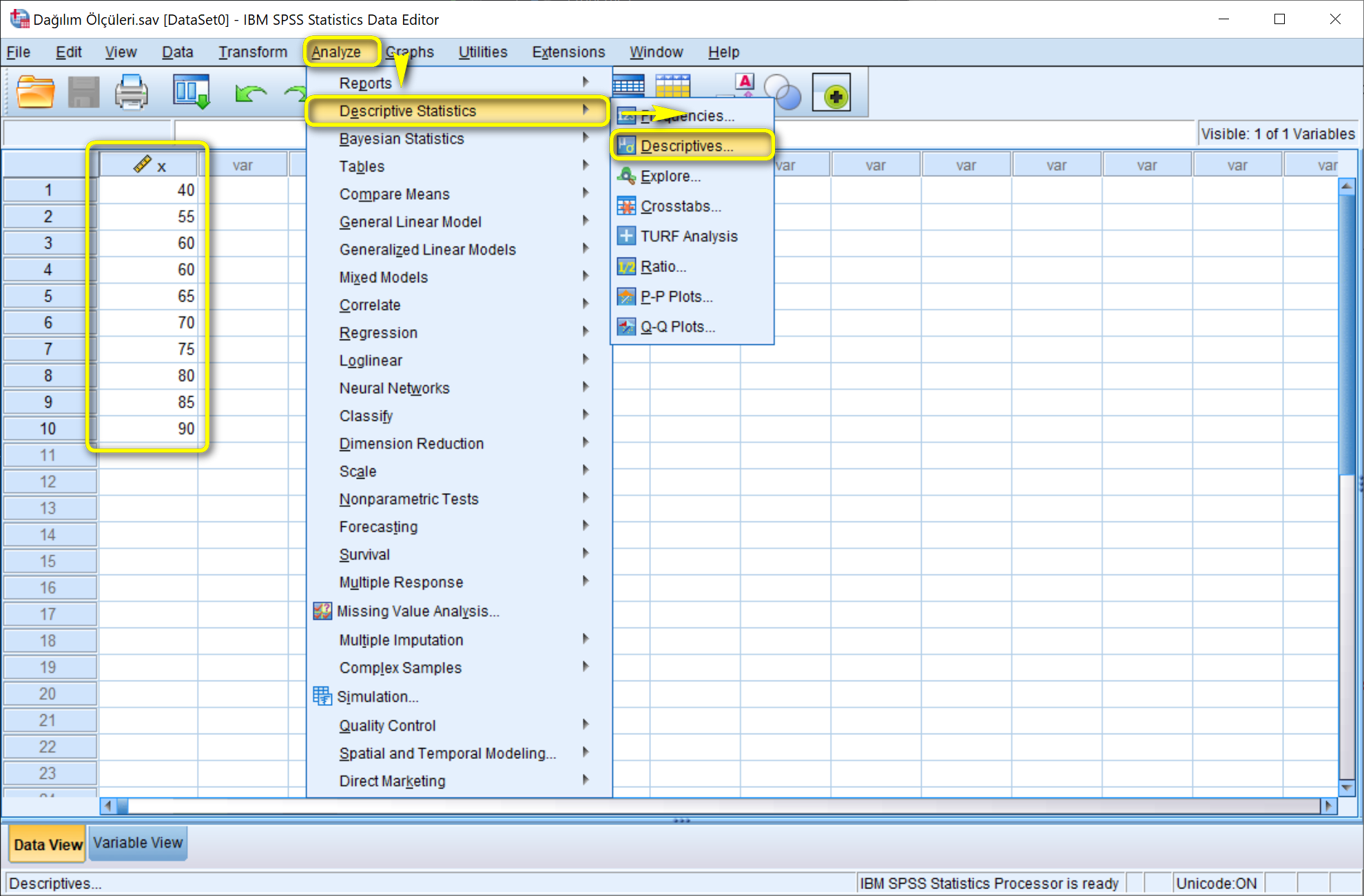 istatistik/dagilim-olculeri.md at main · zinzinzibidi/istatistik · GitHub